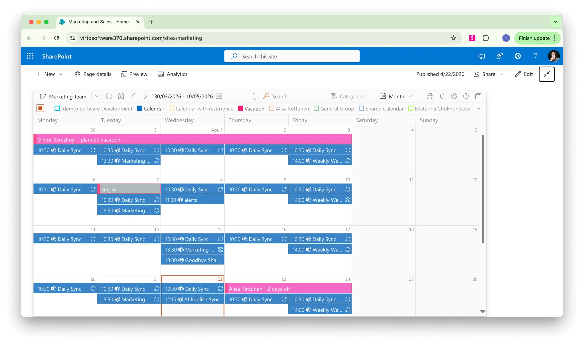 SharePoint Events Web Part: Limits & Alternatives