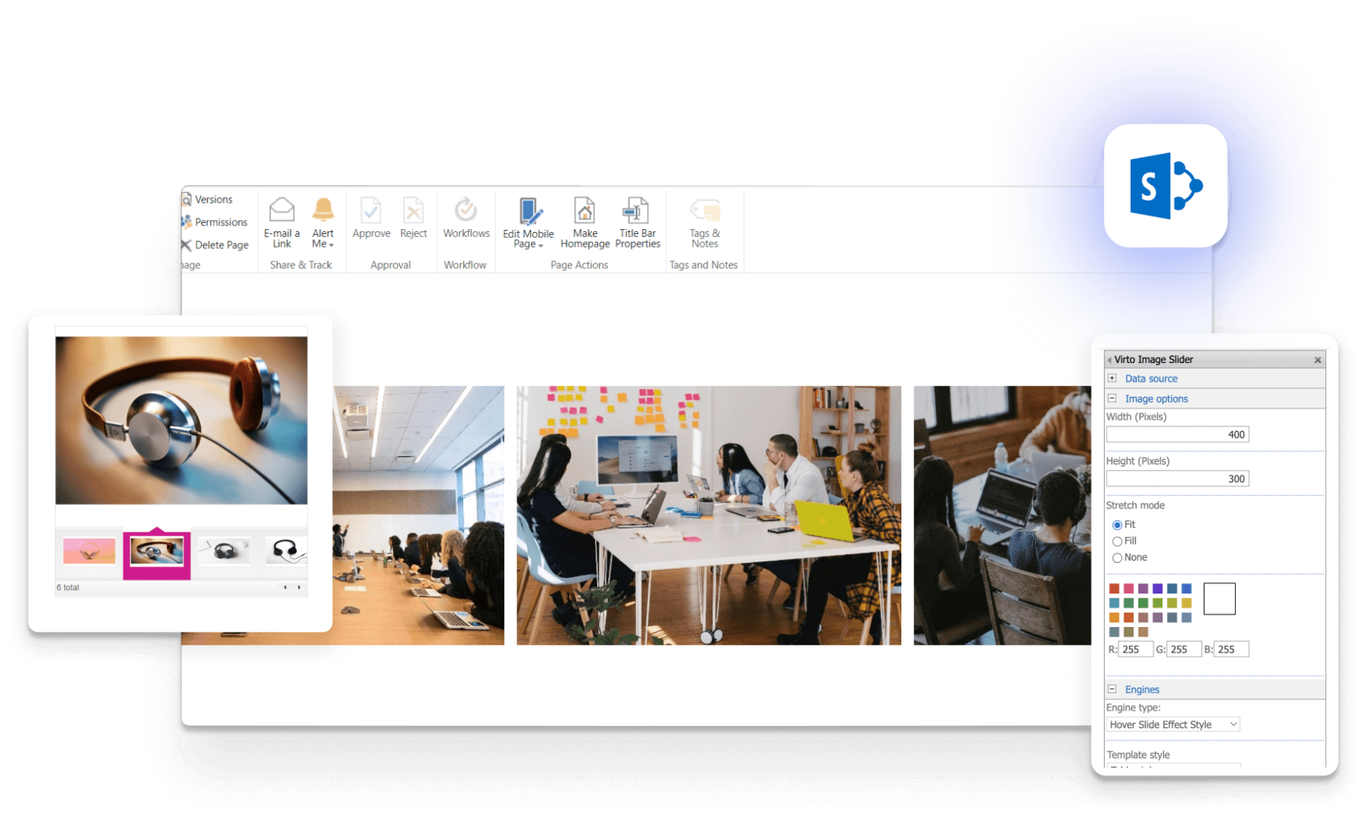 Virto Slideshow & Image Carousel Web Part for SharePoint