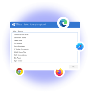 Virto Multiple File Upload for SharePoint Online & M365