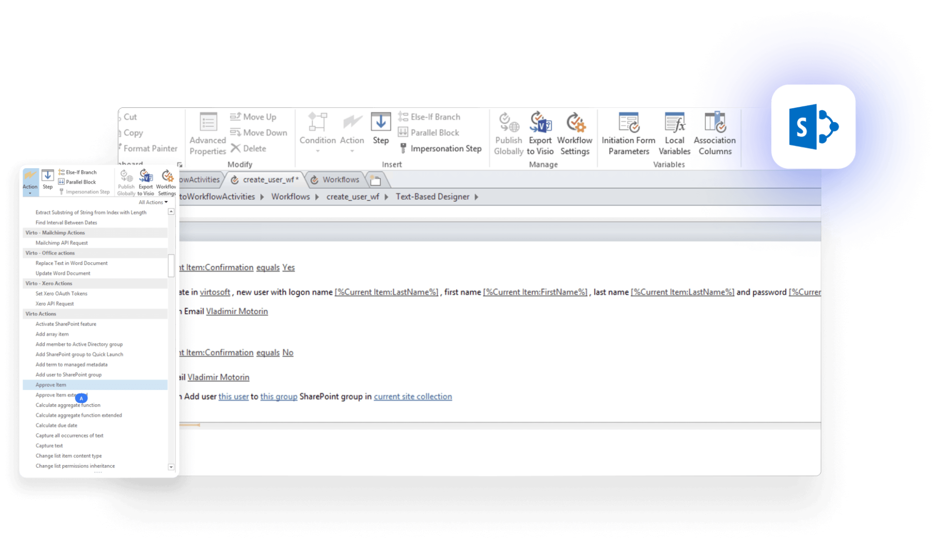 Virto Workflow Automation Web Part for SharePoint | Try now