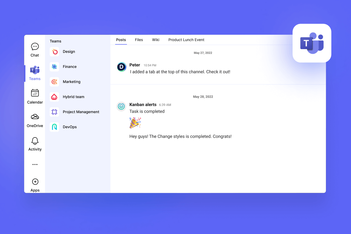 Virto Notifications & Reminders App for Microsoft Teams