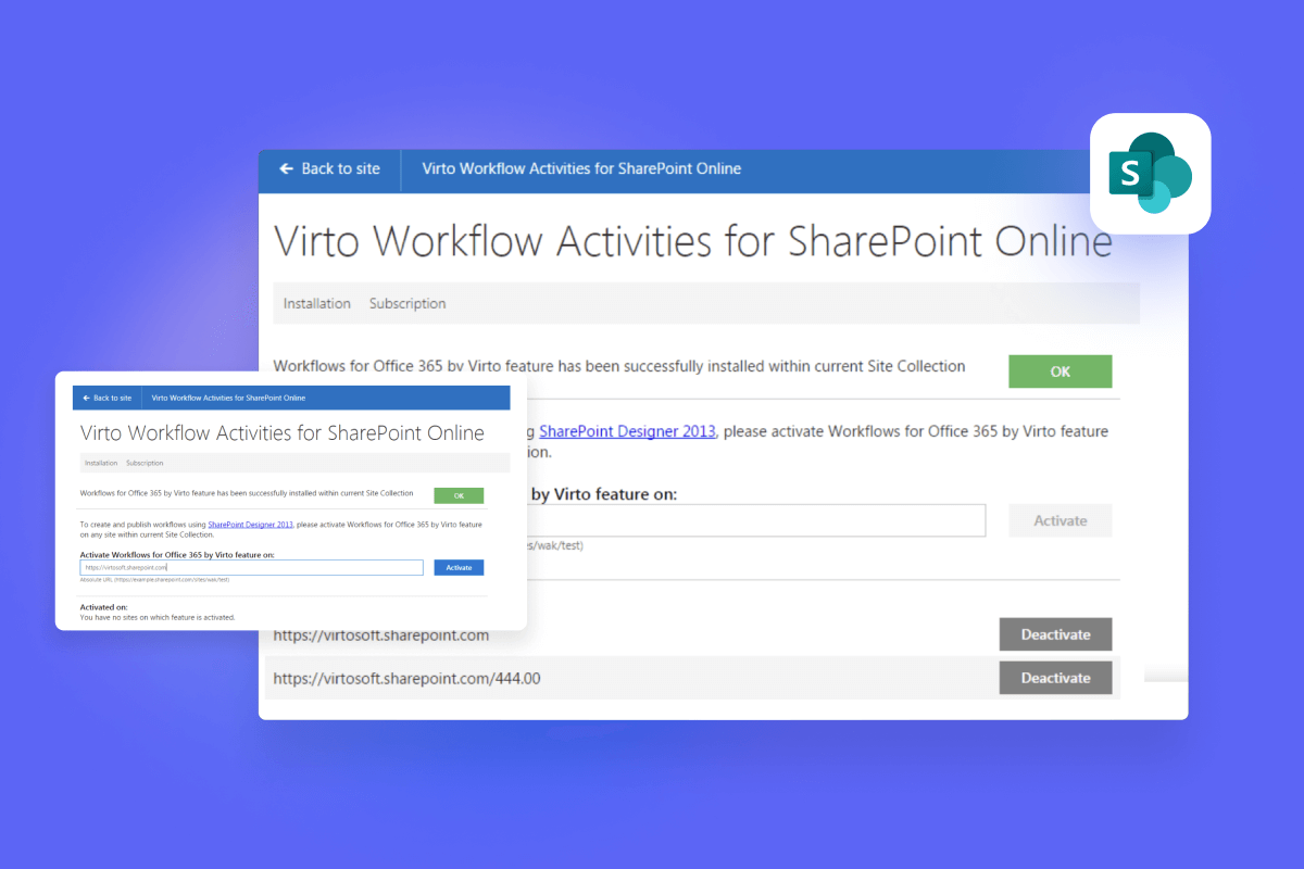 Virto Workflow Automation App for SharePoint Online & M365